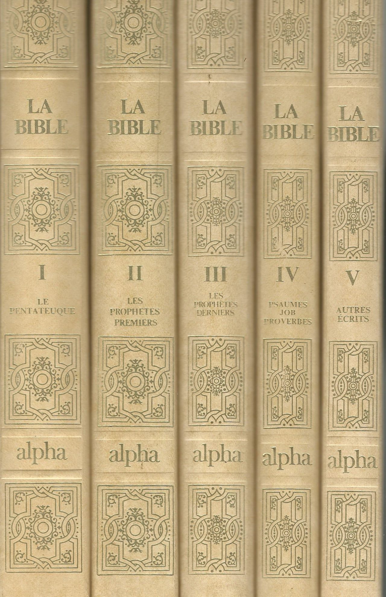 La Bible Alpha en 9 tomes - Bibliorama